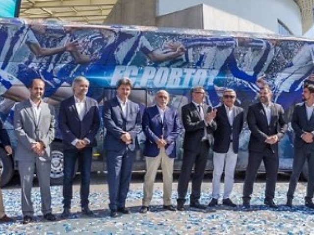 Portuguese Football Giant F.C Porto Welcomes New MAN Team Bus ...