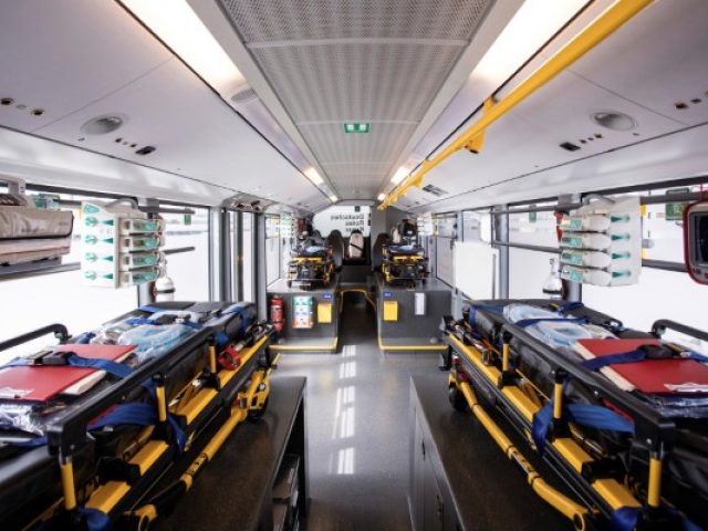 Bus Converted into Ambulance to Transport Covid-19 Patients | Bigwheels.my