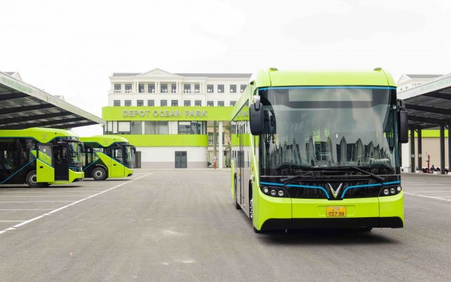 Vietnam's First Smart Electric Bus Starts Operation