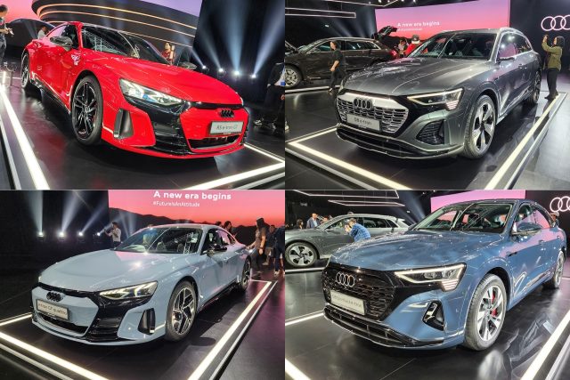 Seven new Audi e-tron EVs launched – From RM383,990 | Bigwheels.my