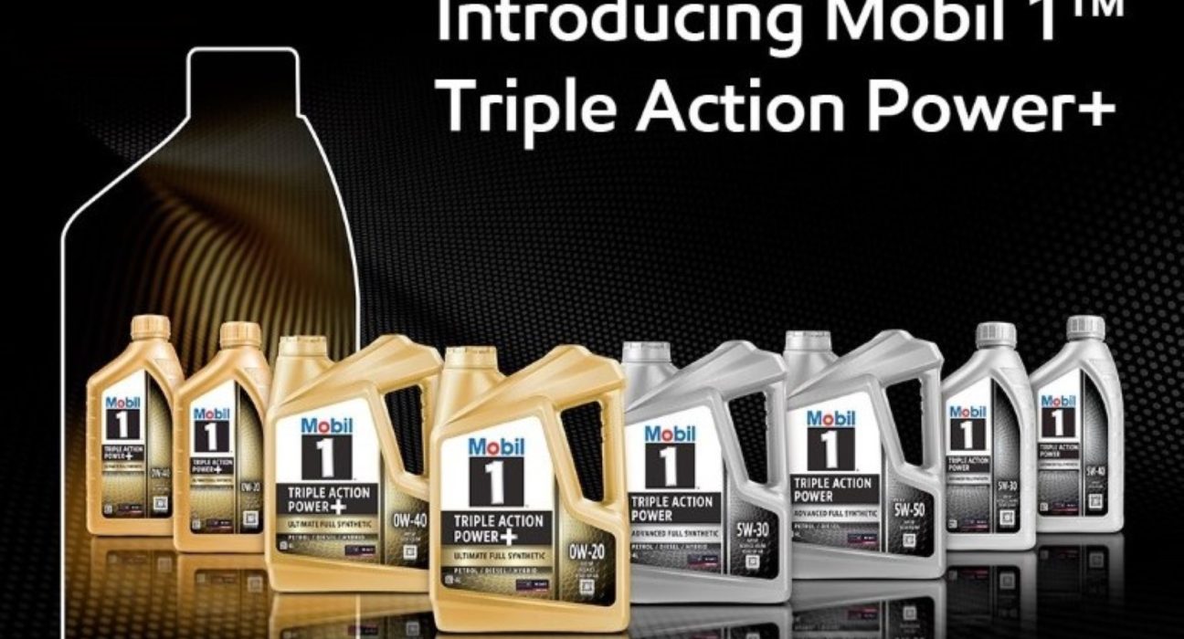 Mobil 1 Triple Action Power+ full synthetic engine oil launched ...