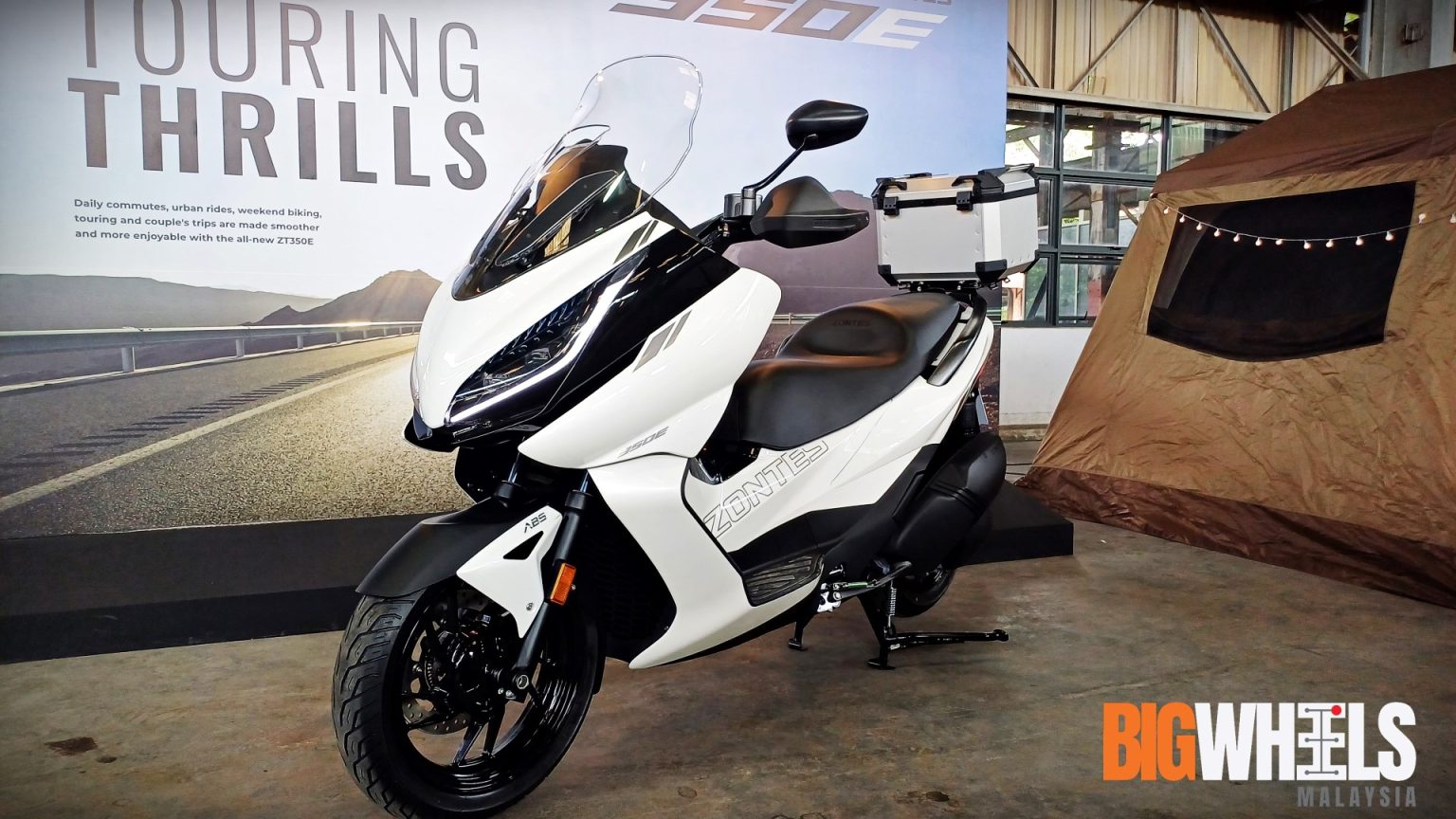 Zontes 350 Series scooter launched in Malaysia from RM23,800 | Bigwheels.my