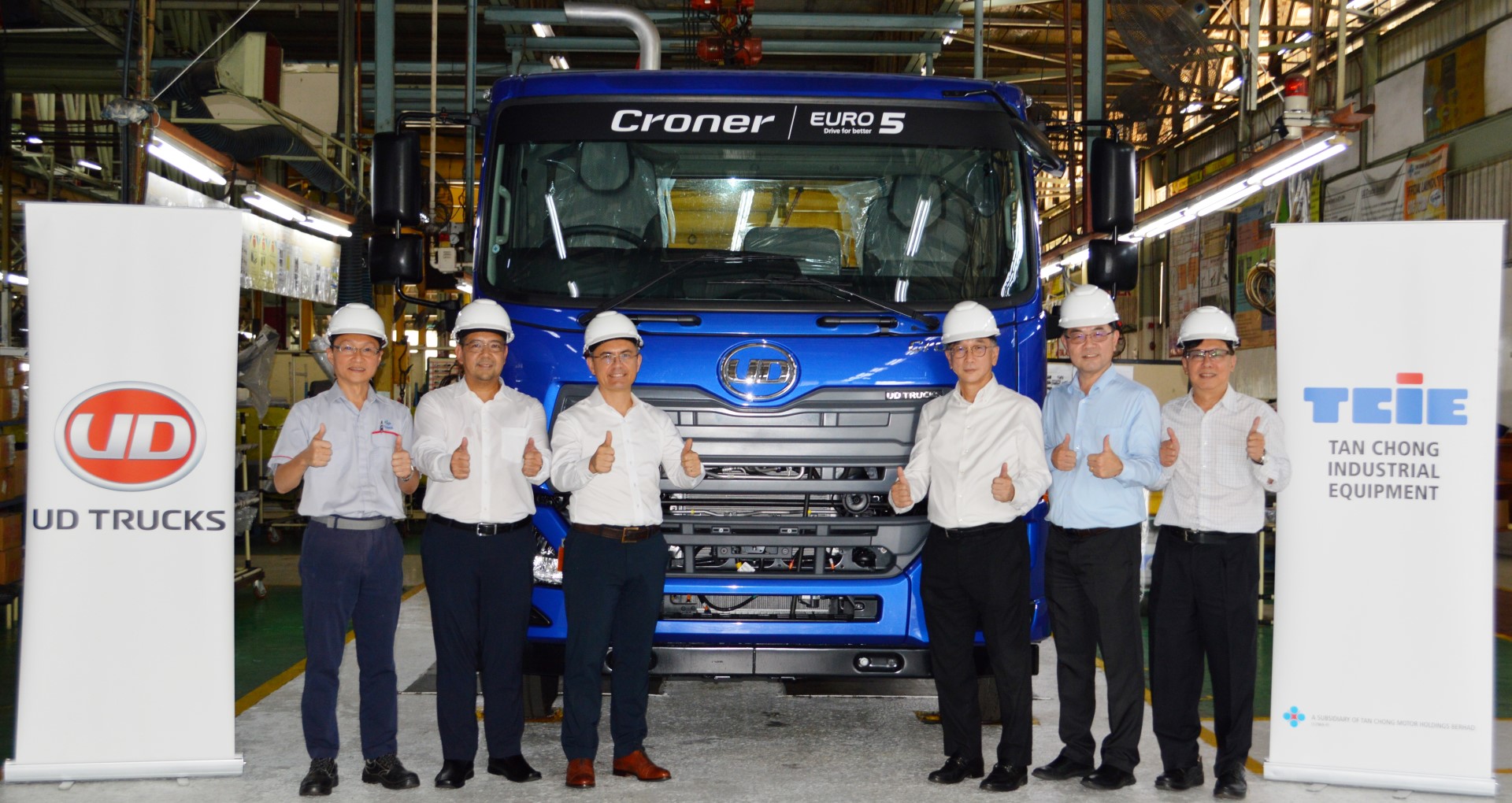 CKD Euro 5 UD Trucks officially roll-out of Segambut | Bigwheels.my