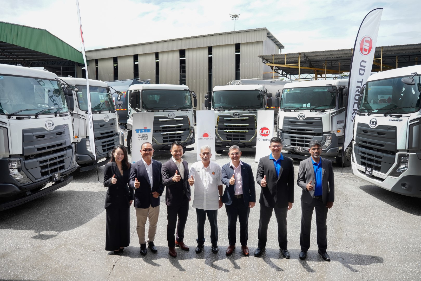 Sunmaju expand fleet with the UD Trucks Euro 5 Quester | Bigwheels.my