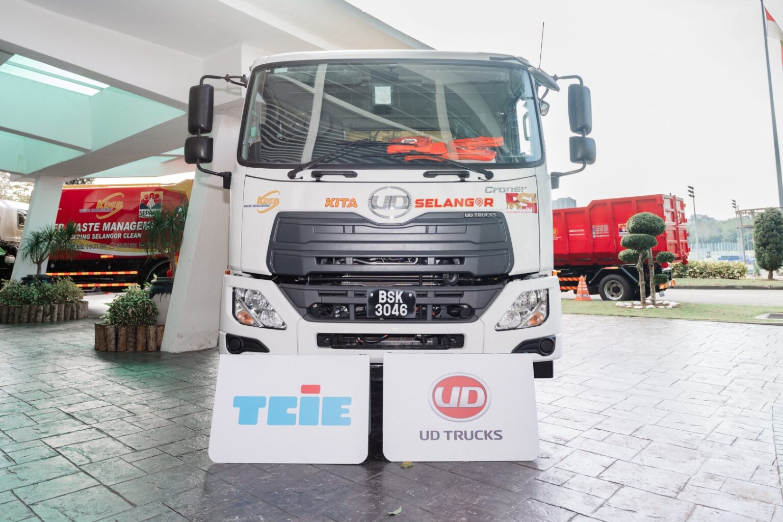 KDEB Waste Management Takes Delivery of 51 New UD Croner Trucks ...
